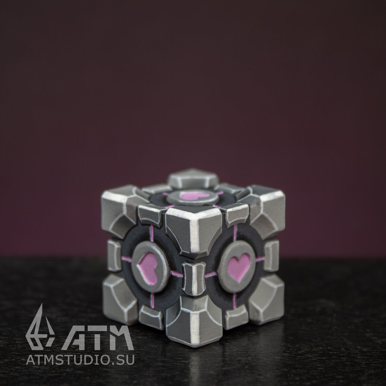 Куб-Компаньон Aperture Science 🎨 / Weighted Companion Cube ...